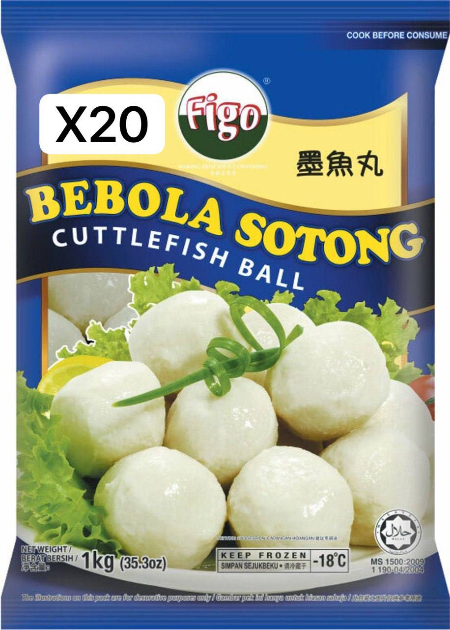 Figo Cuttlefish Ball (Phb) 1Kg 苏东丸 X 20