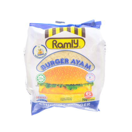 Ramly Chicken Burger 420G 汉堡鸡肉