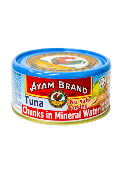 Ayam Brand Tuna Chunk In Mineral Water 150G
