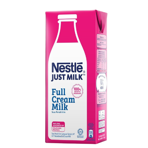 Nestle Full Cream Milk 1L 全酯牛奶 Uht Plain (Fs)