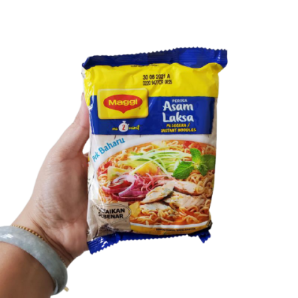 Maggi Asam Laksa 2 Min Noodles 78G X 5+1 美极阿三拉沙快熟面