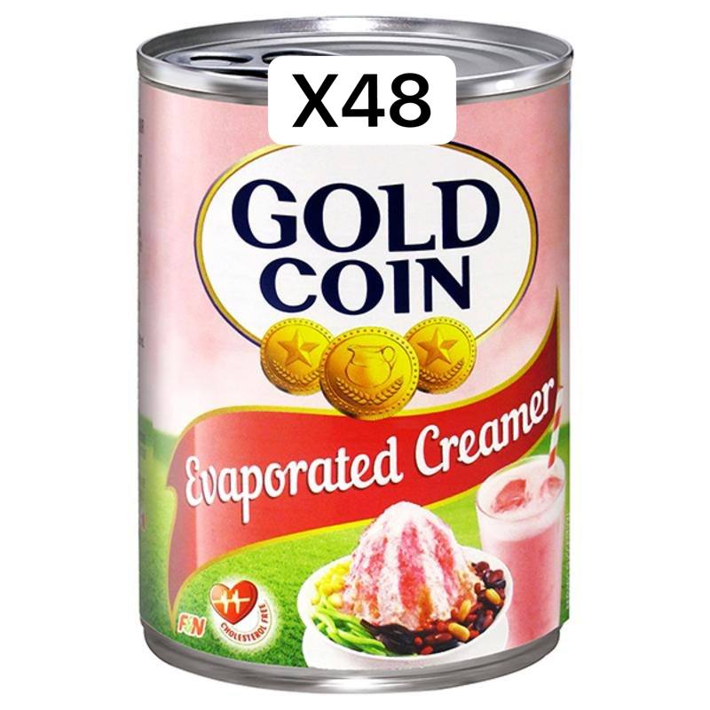 Gold Coin Evap Creamer 390G 金币淡奶 X 48