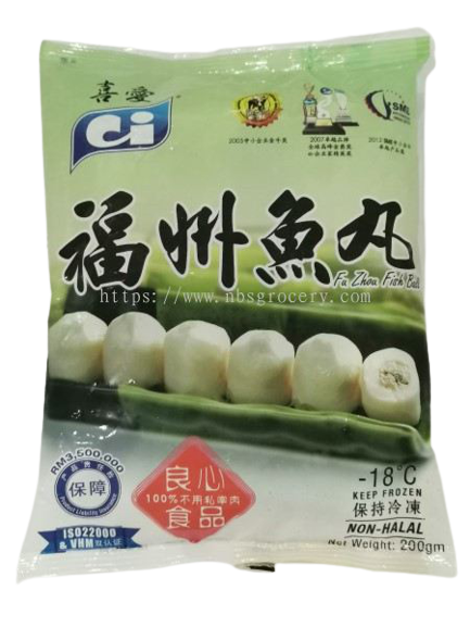 Ci Fu Zhou Fish Ball 200G 福州鱼丸