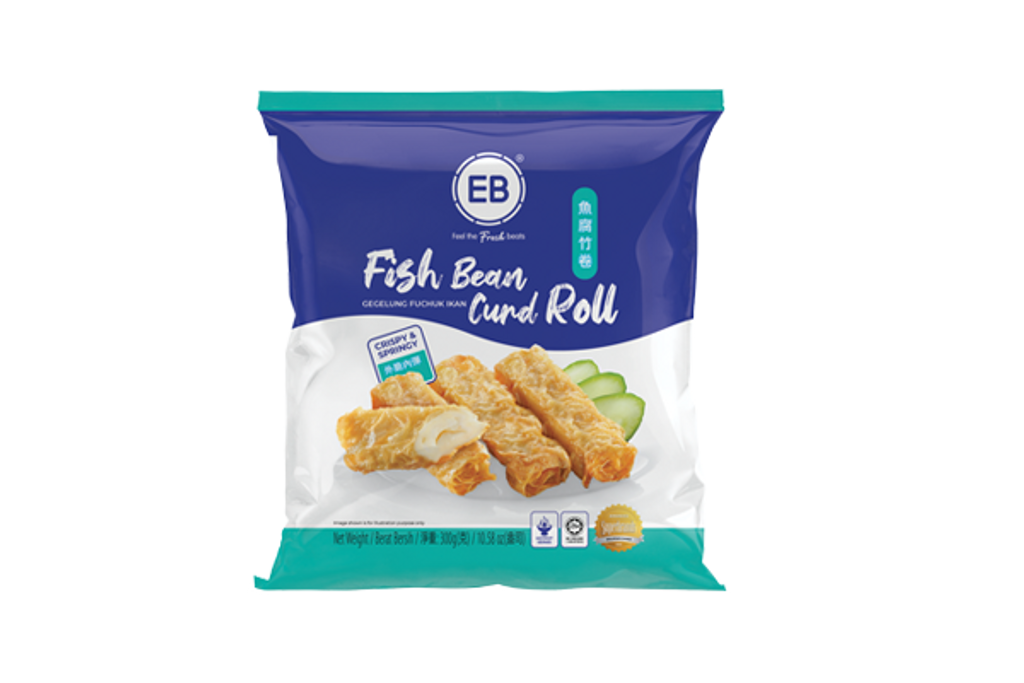Eb Bean Curd Fish Roll 300G 鱼腐竹卷