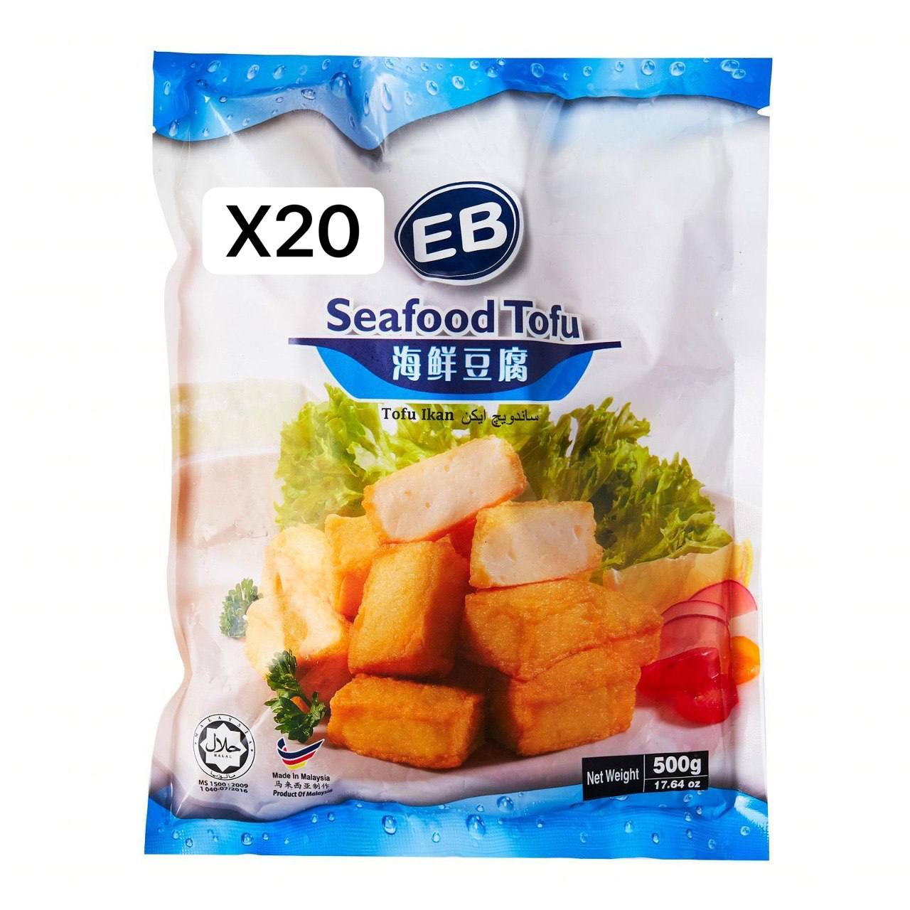 Eb Seafood Tofu 500G 海鲜豆腐 X 20