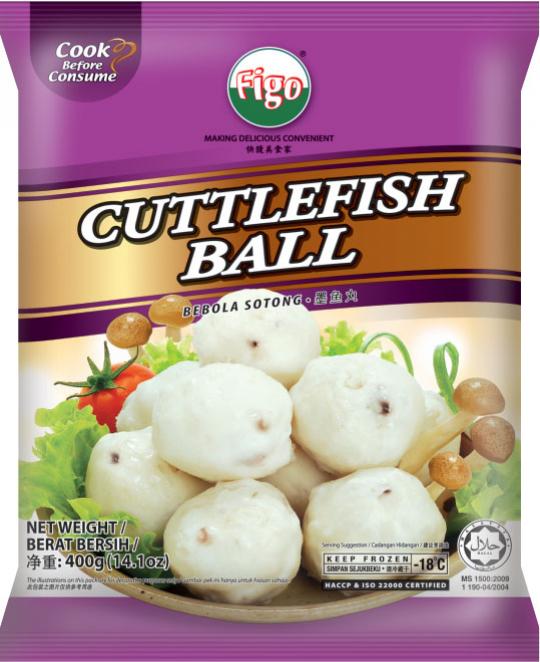 Figo Cuttlefish Ball 400G 苏东丸(墨鱼丸)