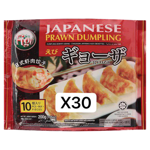 Figo Japanese Prawn Dumpling 10Pcs 200G 日式虾肉饺子 X 30
