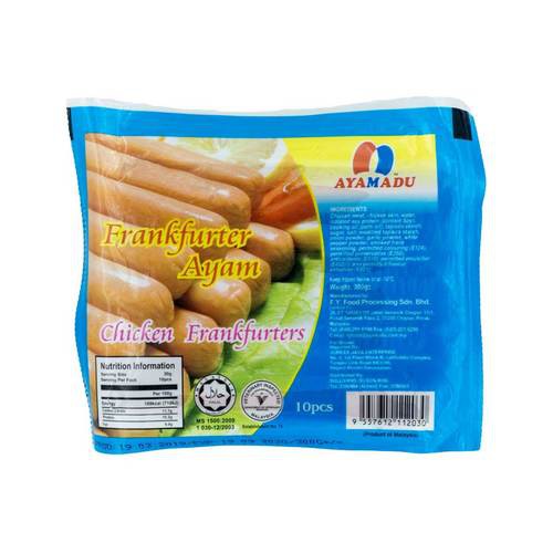 Ayamadu Chicken Frankfurters 10Pcs 300G 鸡香肠