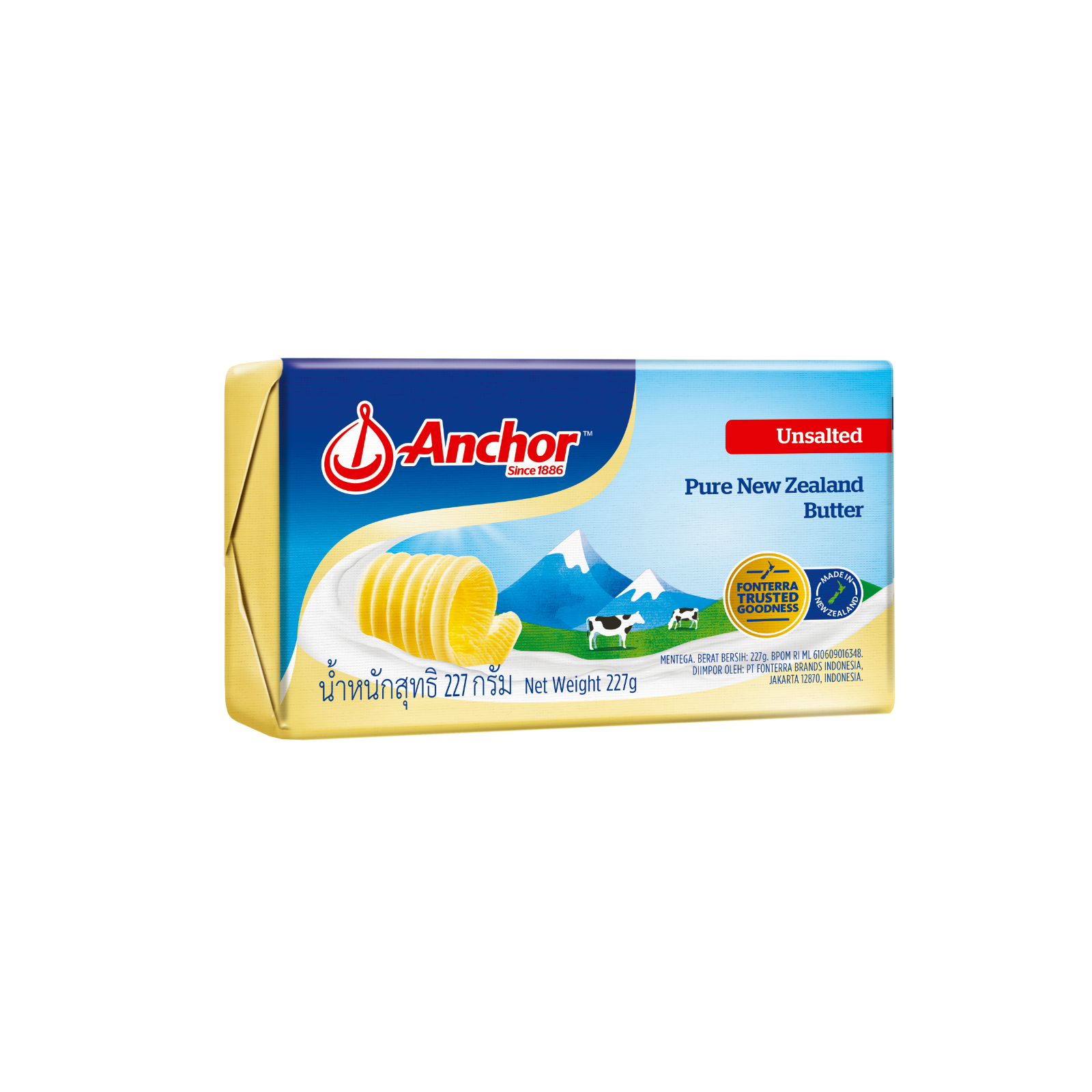 Anchor Unsalted Butter 227G 冷藏牛油