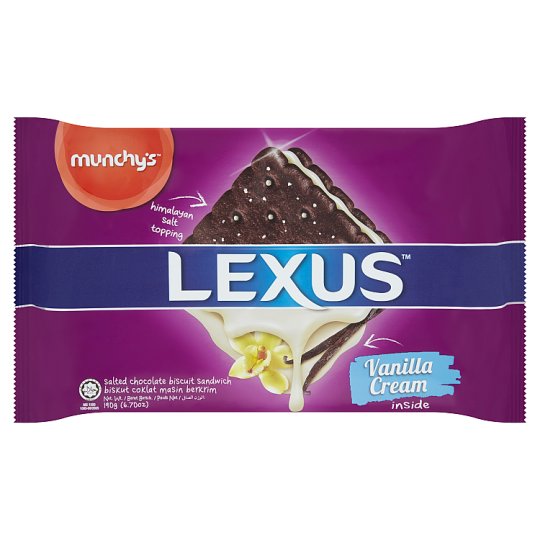 Munchy'S Lexus Salted Vanilla Cream 190G