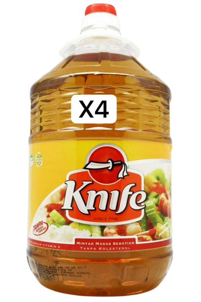 Knife Cooking Oil 5Kg 刀标油 X 4