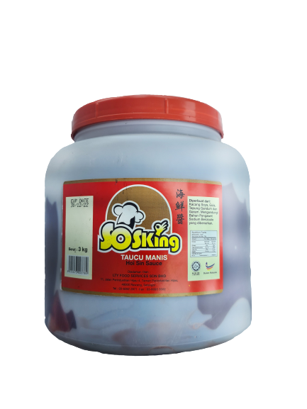 Sos King Taucu Manis 3Kg 酱王海鲜酱