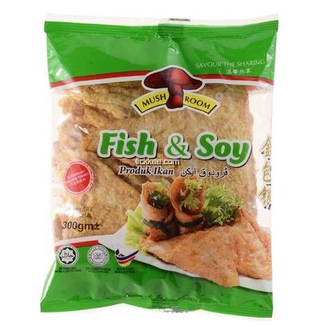 Mushroom fish & soy 10pcs 300g 金包银 (chilled)