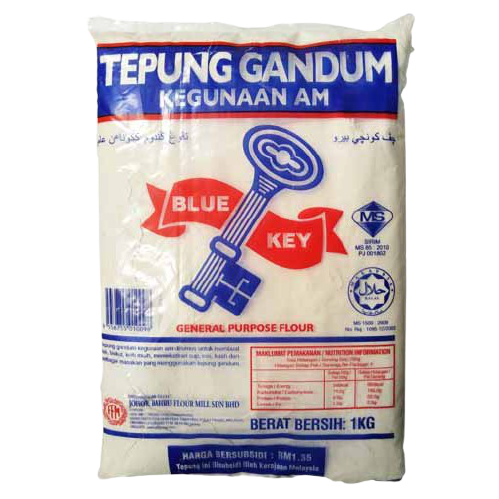 Blue Key Tepung Gandum 1Kg 面粉