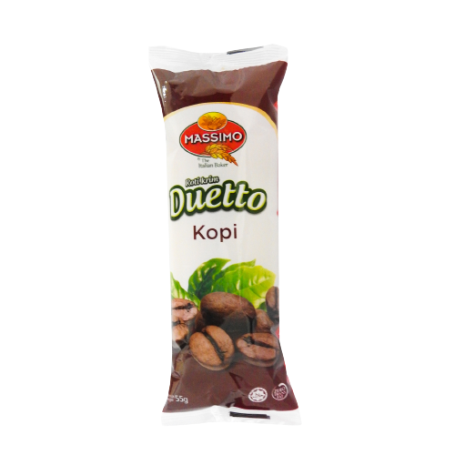 Massimo Duetto Coffee Cream Roll 55G