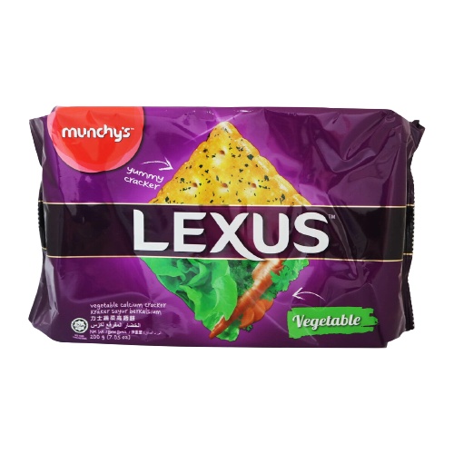 Munchy'S Lexus Vegetable Calcium 200G 力士蔬菜高钙饼