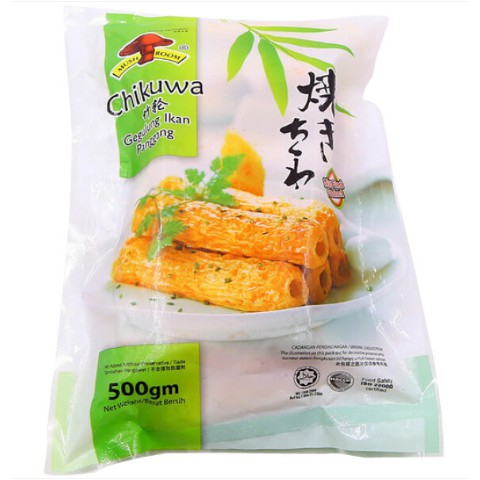 Mushroom big chikuwa 500g 烧烤竹轮 - frozen