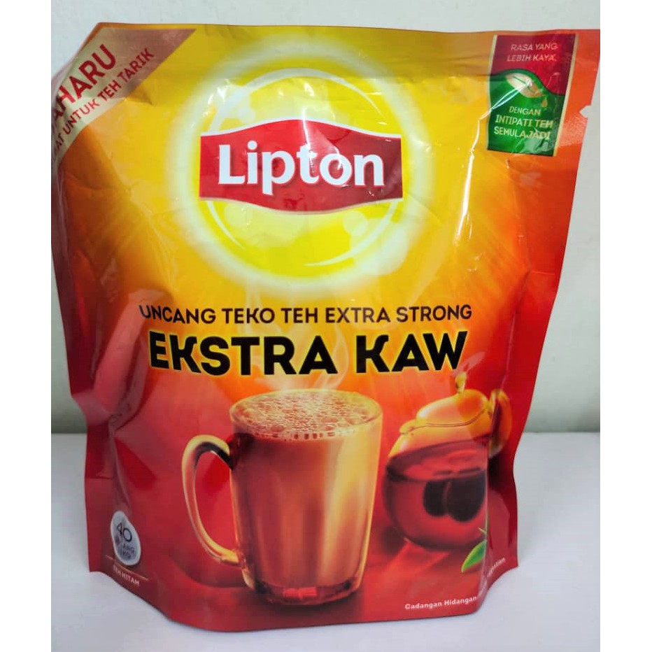 Lipton uncang teko teh extra strong 40's x 2.3g